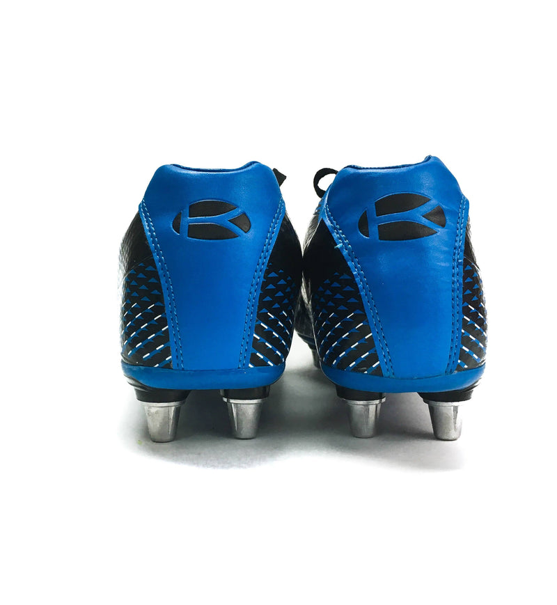 Kooga Combat Rugby Boot Blue - Ruggers Rugby Supply
