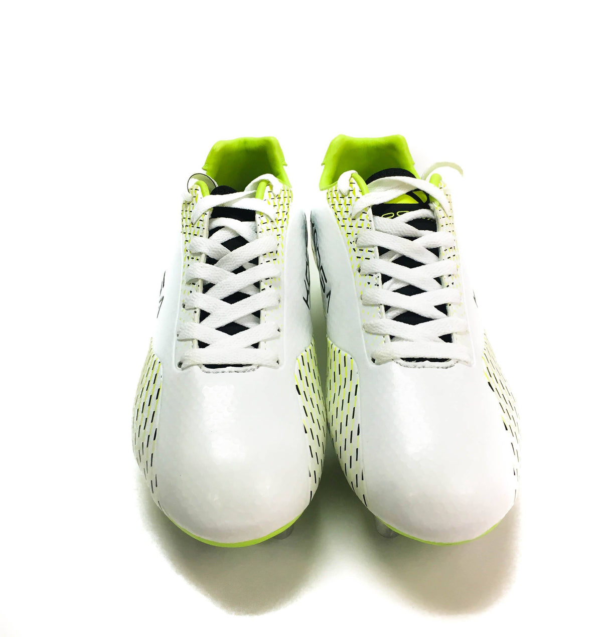 Kooga Combat Rugby Boot (White Green) - Ruggers Rugby Supply